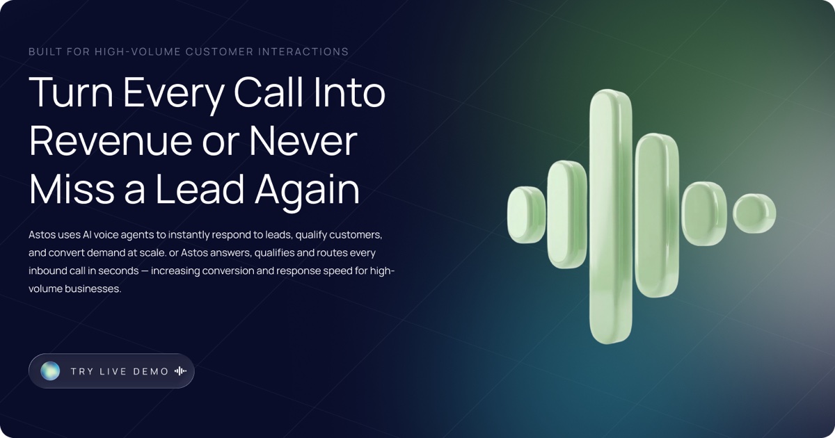 Astos — AI Voice Assistant for European Regulated Industries